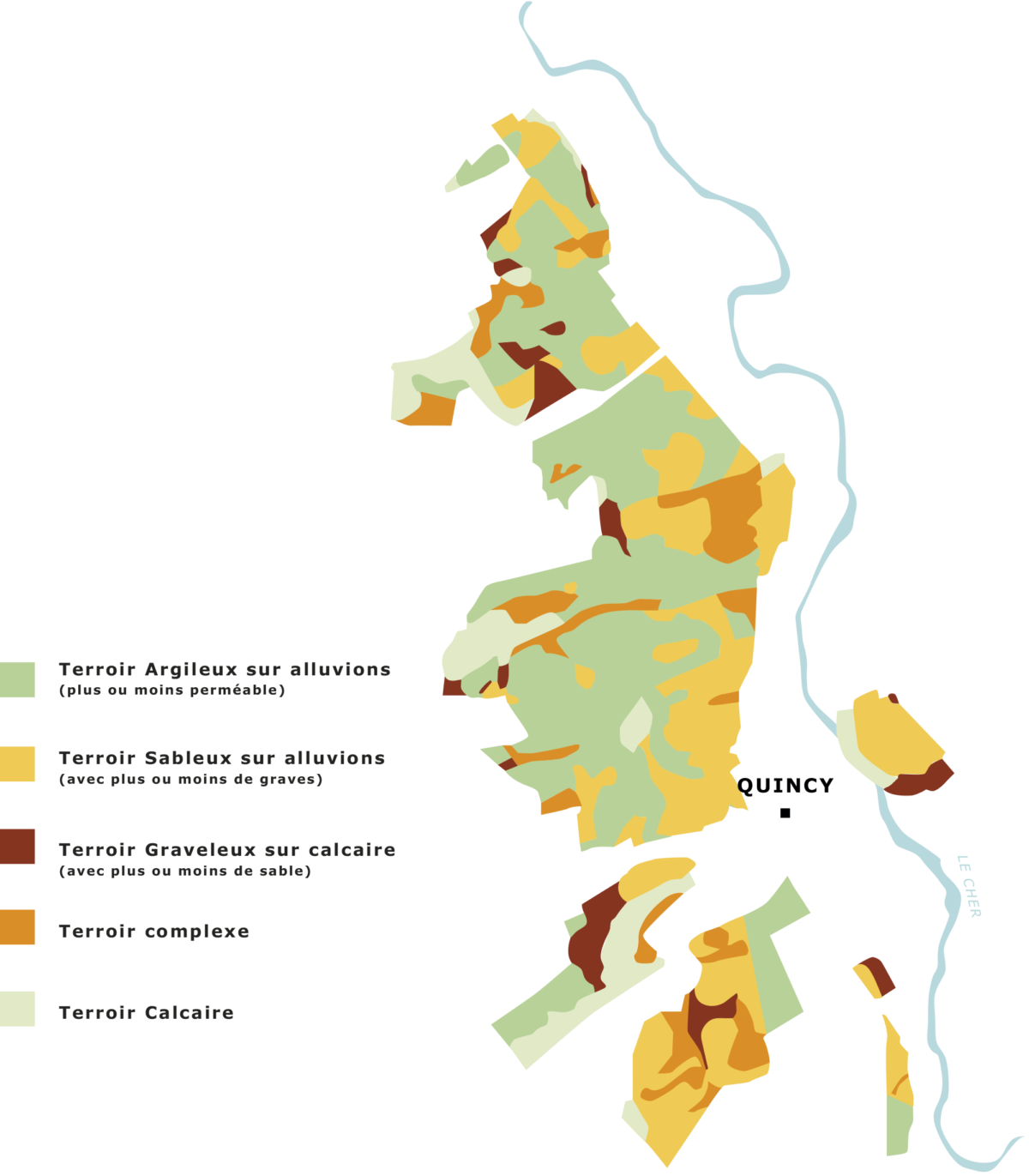 AOC Quincy - Découvrez les vins de l'AOC Quincy
